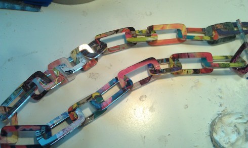 Behind the Scenes: The Making of a Layered Acrylic Chain Link Necklace ...